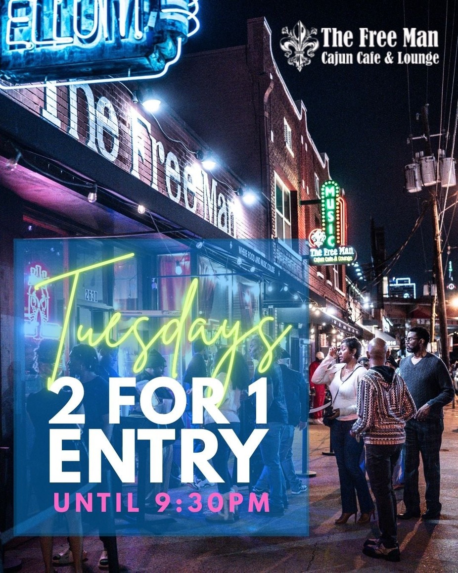 The Free Man Cajun Cafe and Lounge - Events