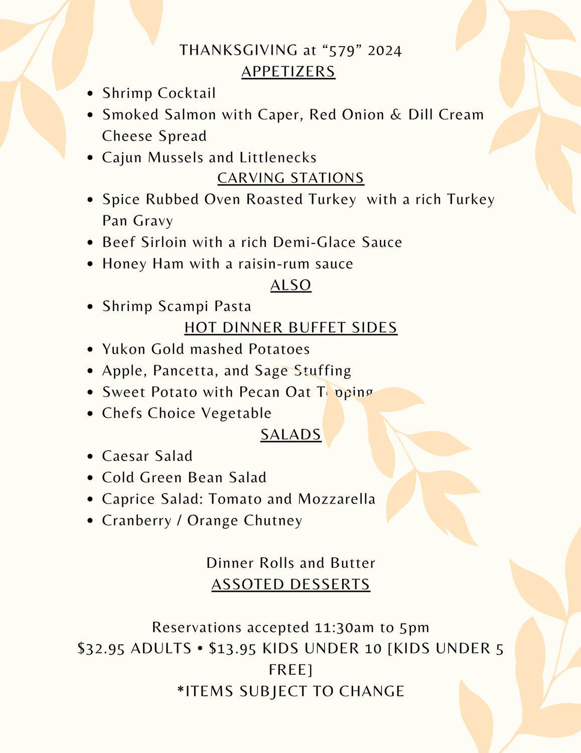 579 Benefit Street Restaurant - Pawtucket, RI