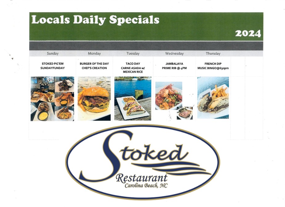 Stoked Restaurant - Carolina Beach, NC