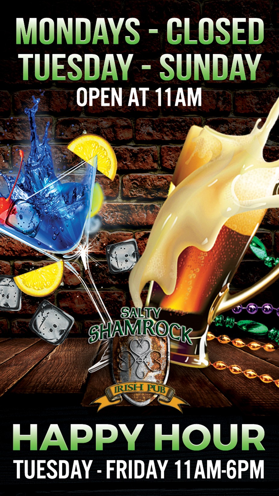 Salty Shamrock Irish Pub - Events