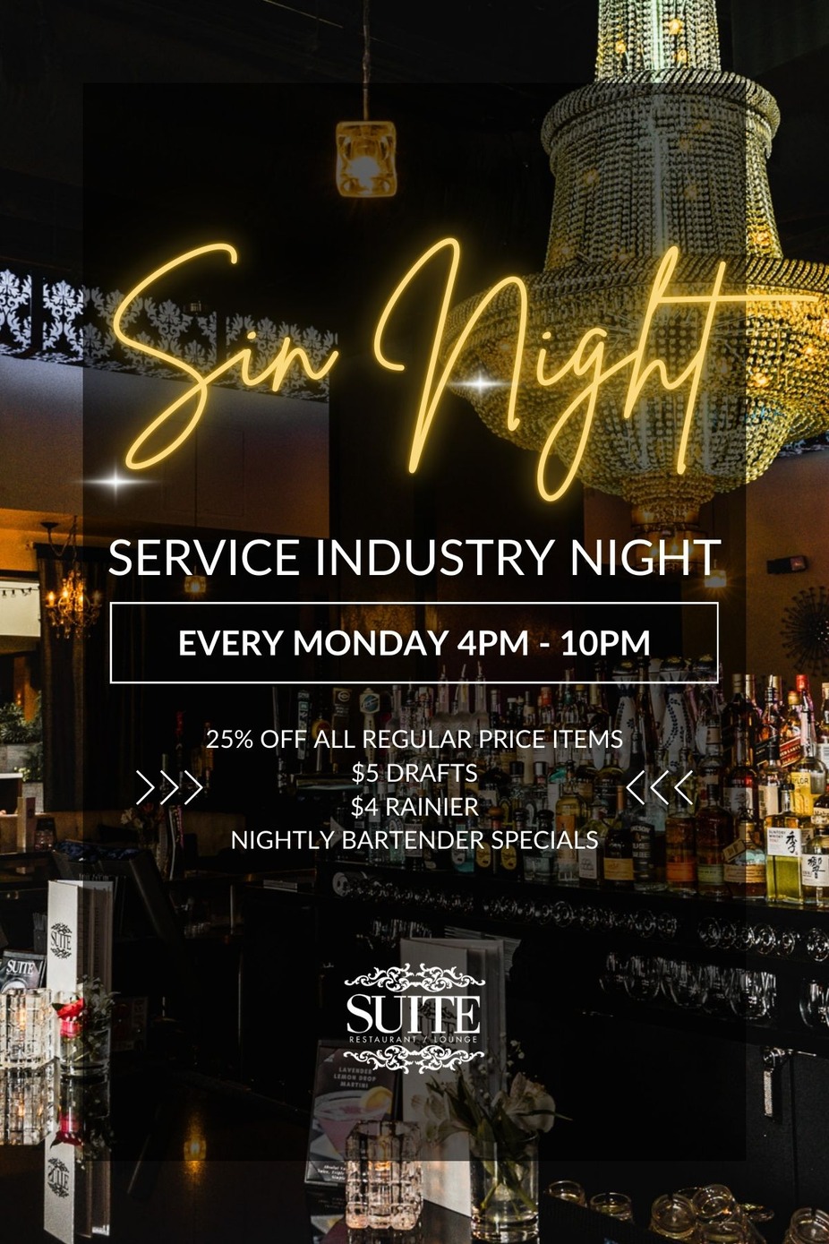 SUITE Restaurant / Lounge - Events