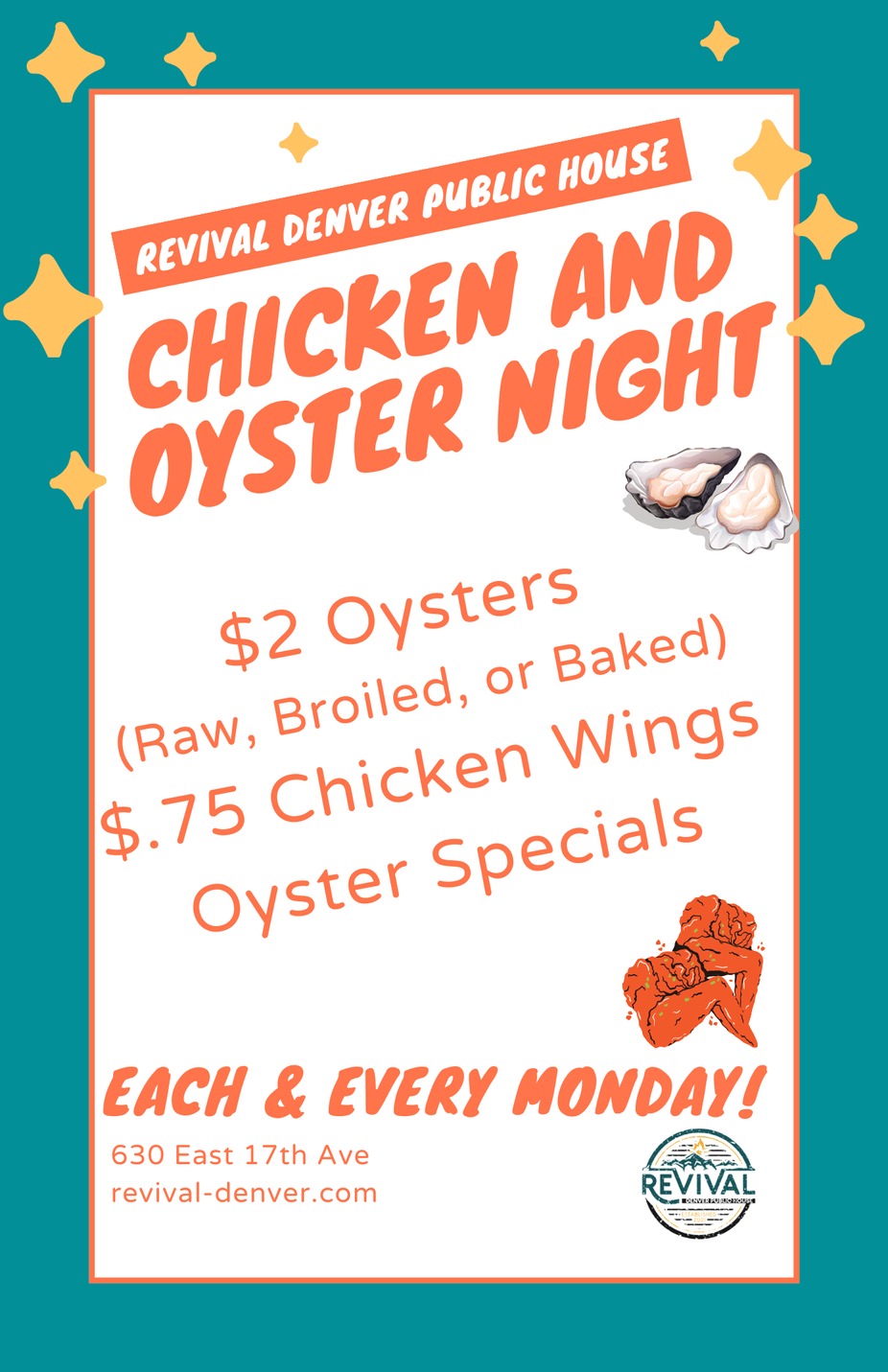 Events - Revival Denver Public House - Denver