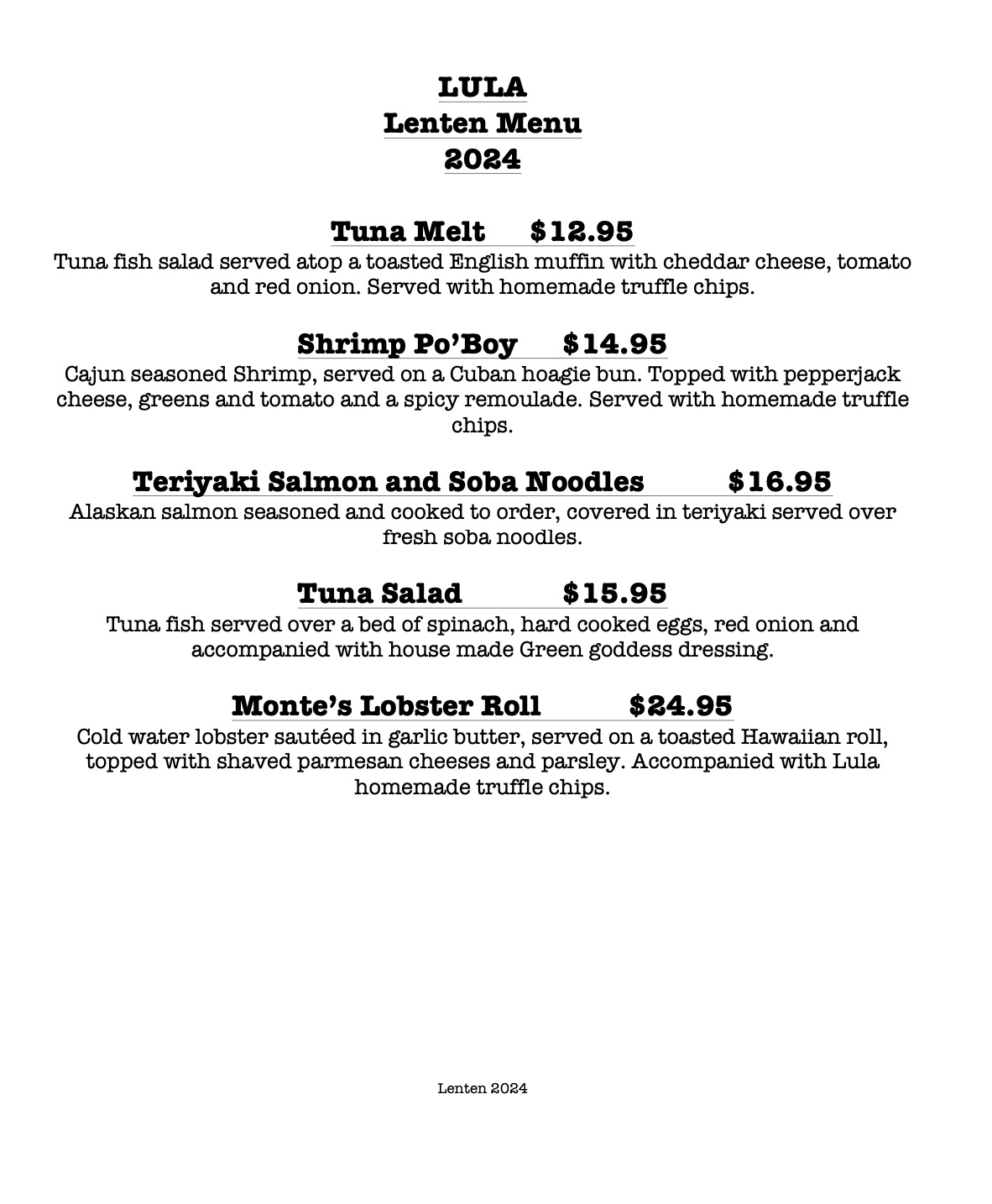 Lula Tapas Wine Spirit - Sewickley, PA