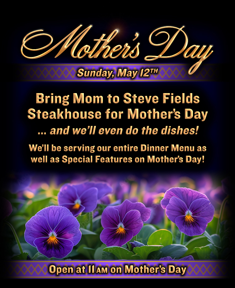 Steve Fields Steakhouse - Plano, TX