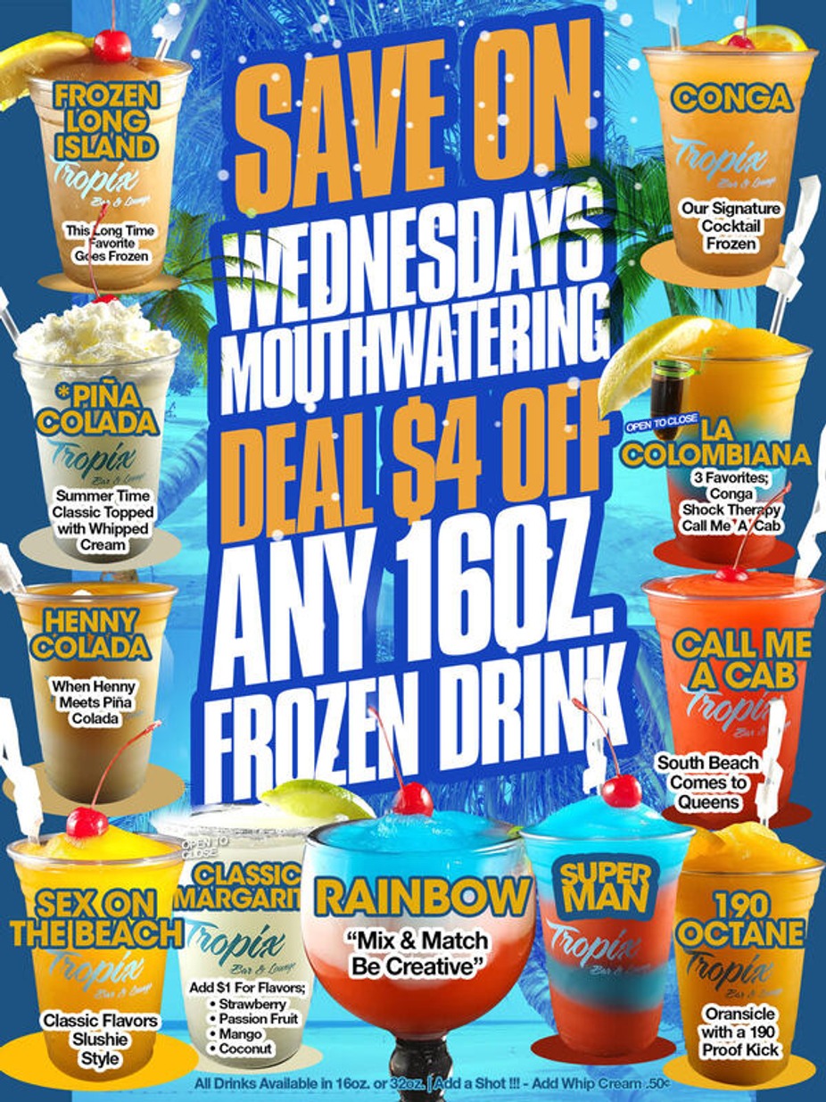 Tropix Bar & Lounge - Rego park, Queens, NY