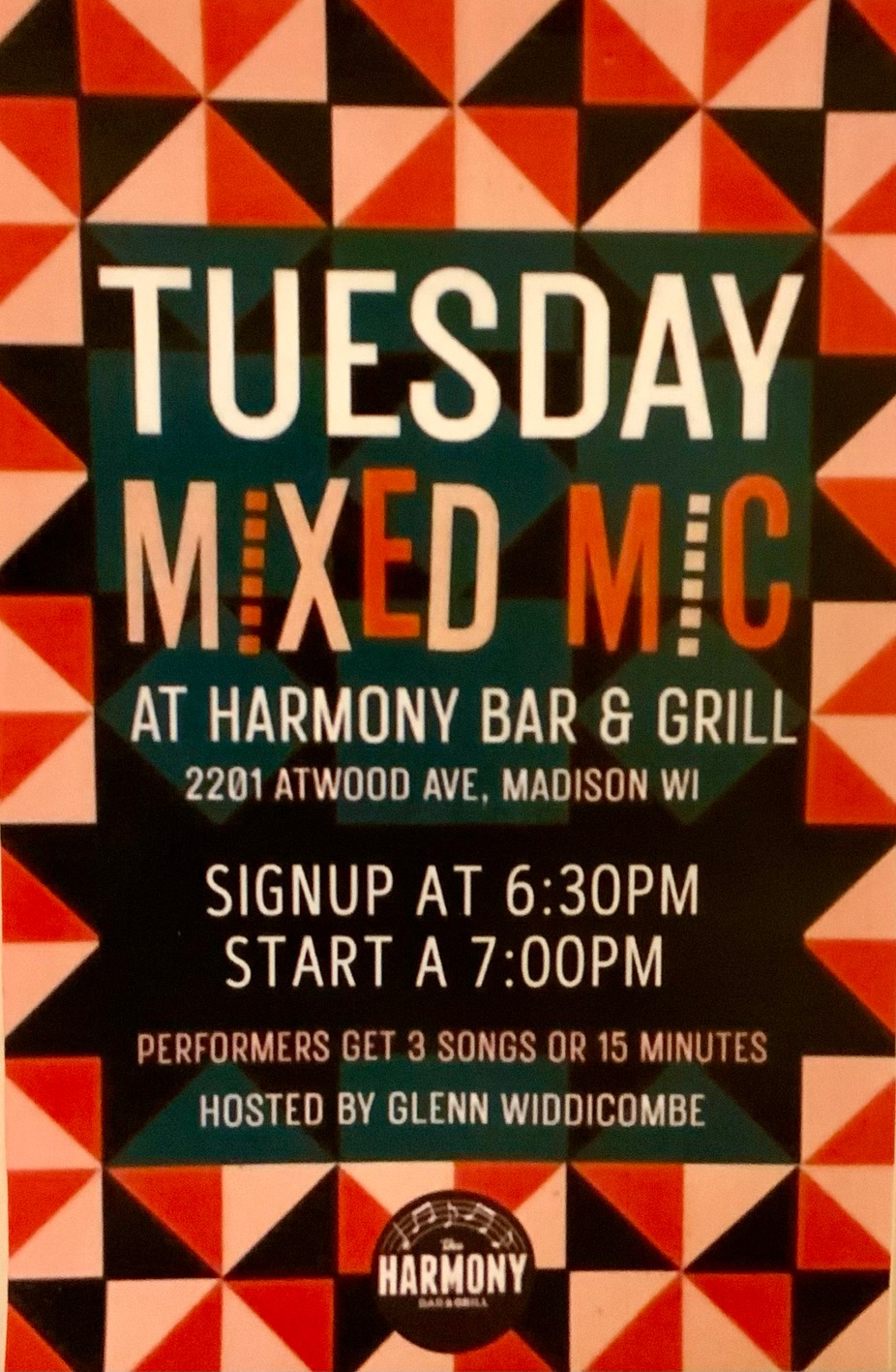 The Harmony Bar and Grill - events