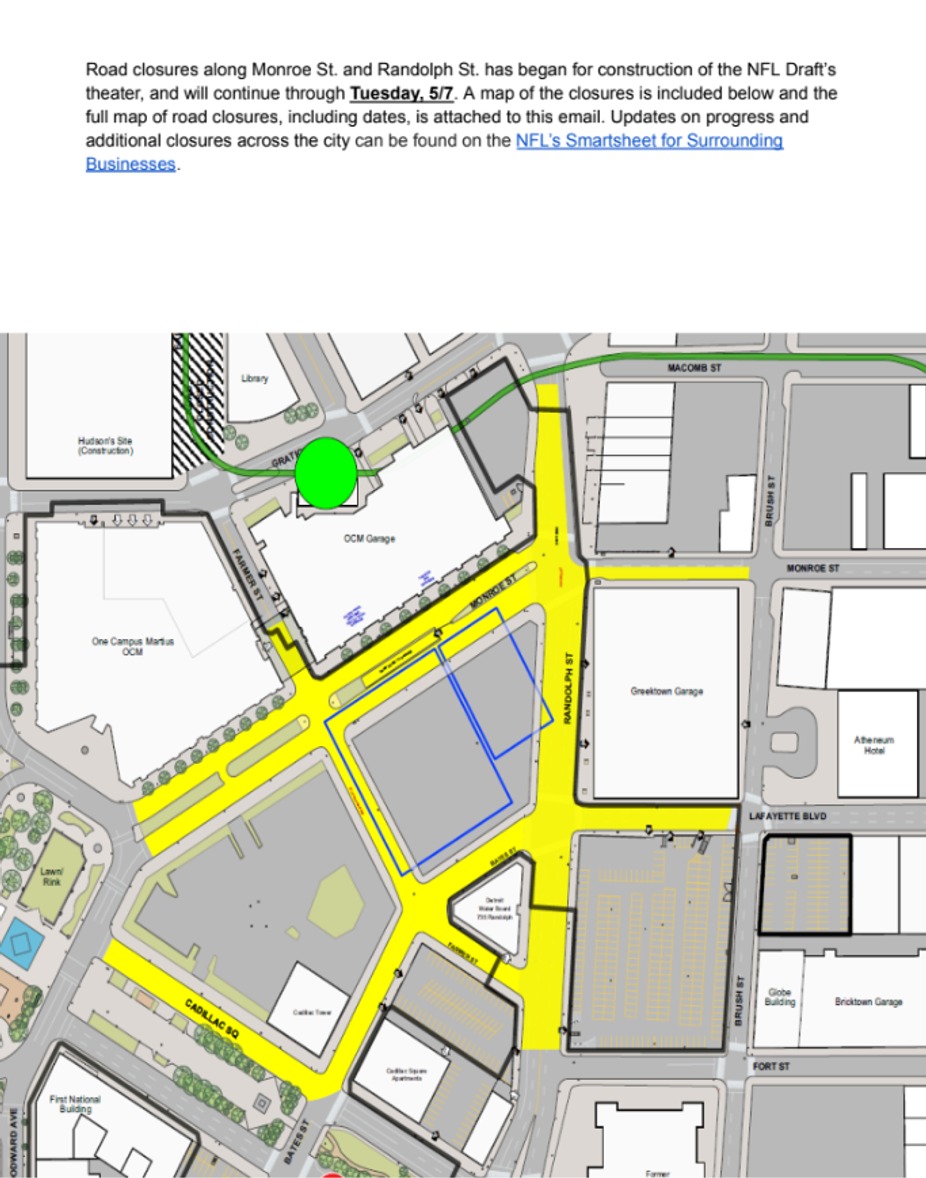 Table No. 2 - Downtown Detroit- Greektown, Detroit, MI