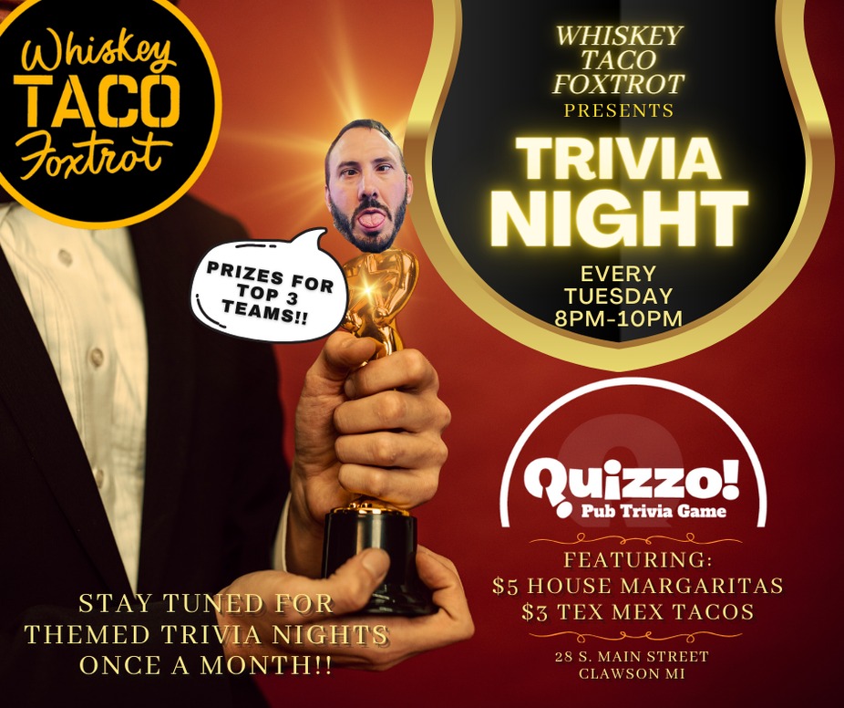 Whiskey Taco Foxtrot - events