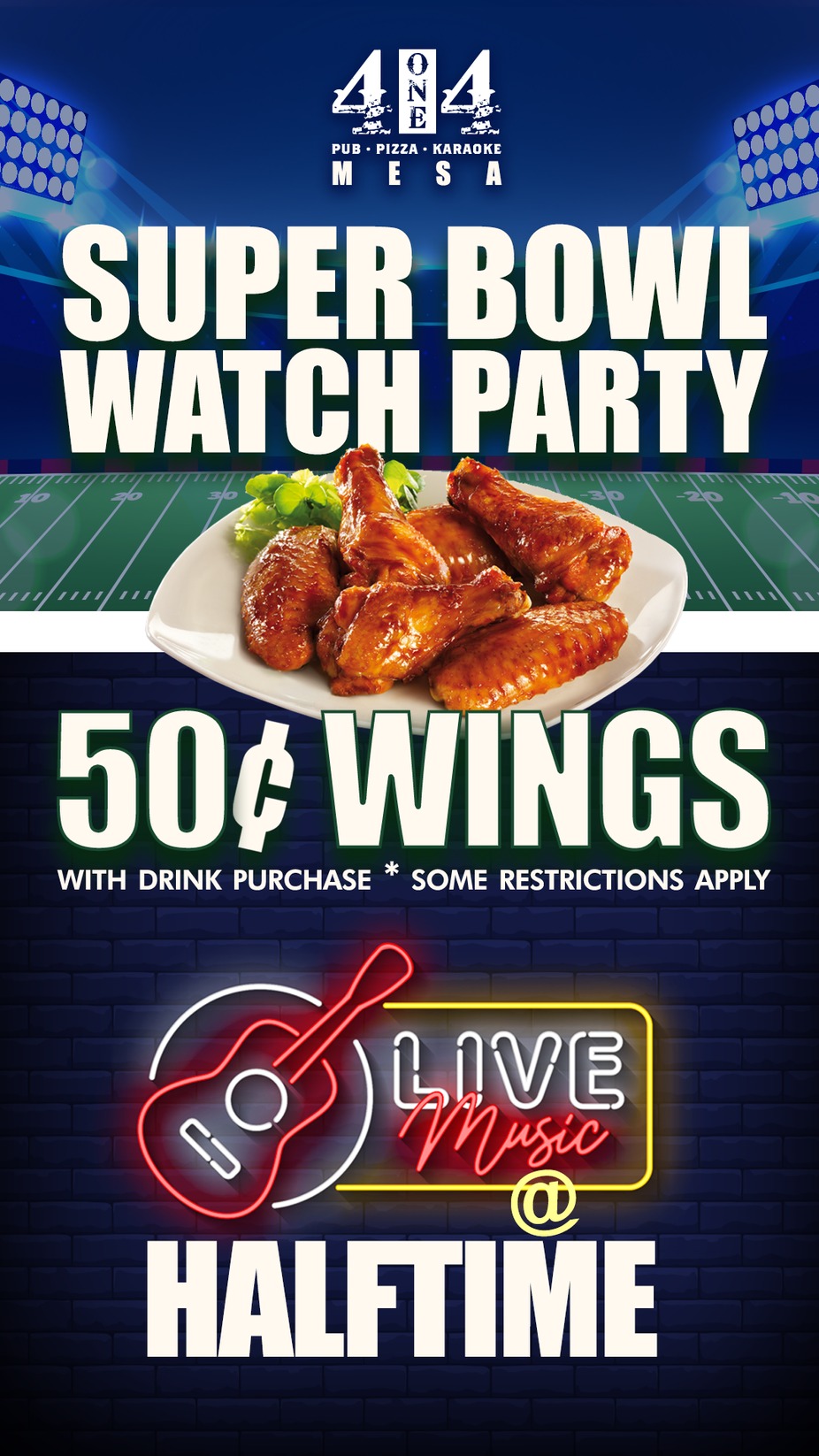 414 Pub & Pizza - Mesa - events