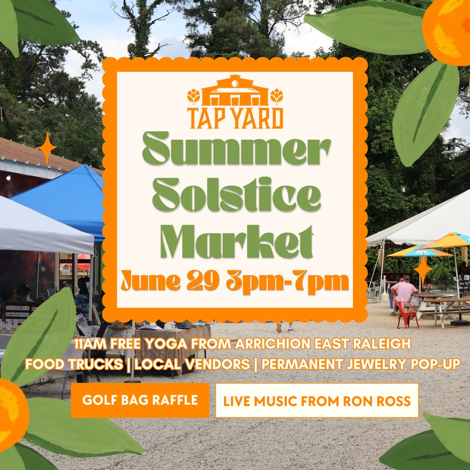 Tap Yard Raleigh - Weekly Lineup