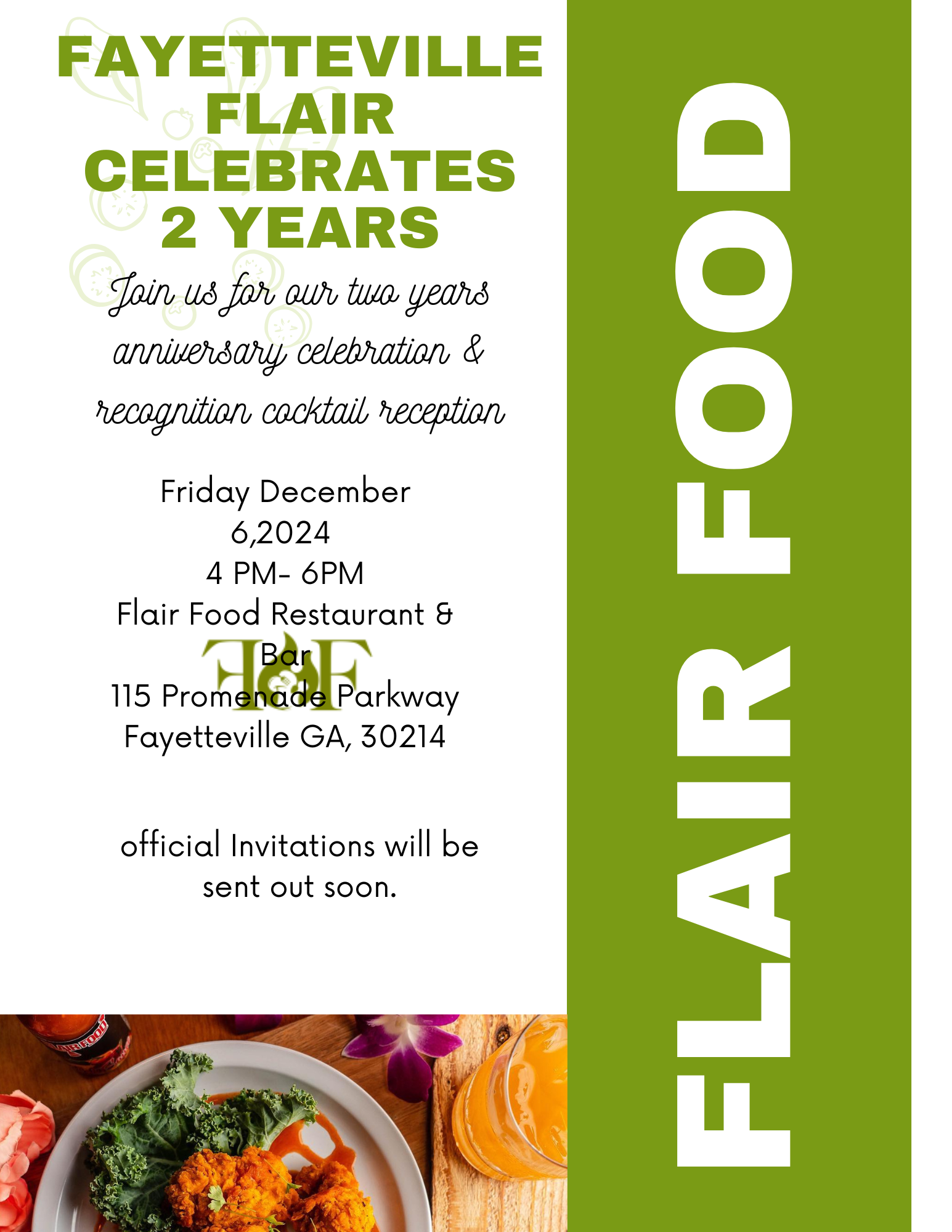 Flair Foods - Across from the Fayette Pavilion next to Goodwill ...