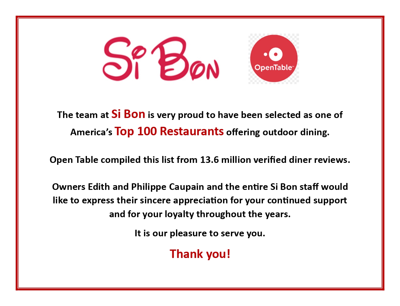 Si Bon - in the Albertson's Shopping Center, Rancho Mirage, CA