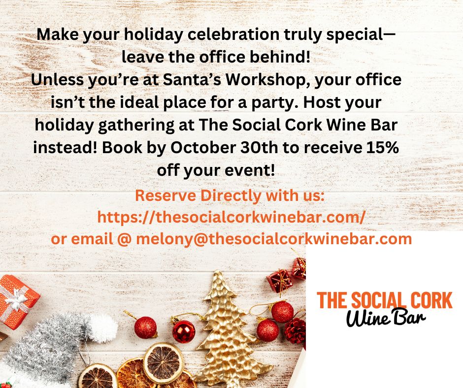 The Social Cork Wine Bar - Next to SaltWater Markets, Fort mill, SC