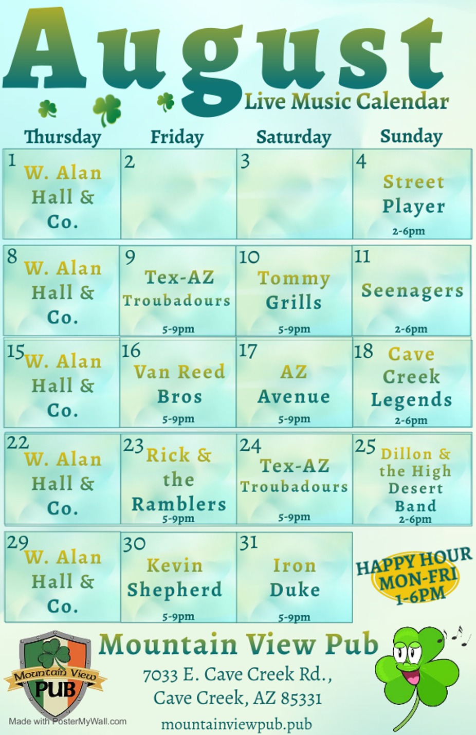 Mountain View Pub - Live Music/Events