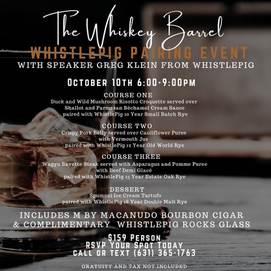 The Whiskey Barrel - events