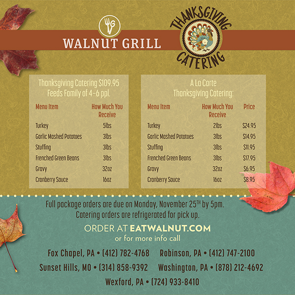 WALNUT GRILL, American Eatery + Bar