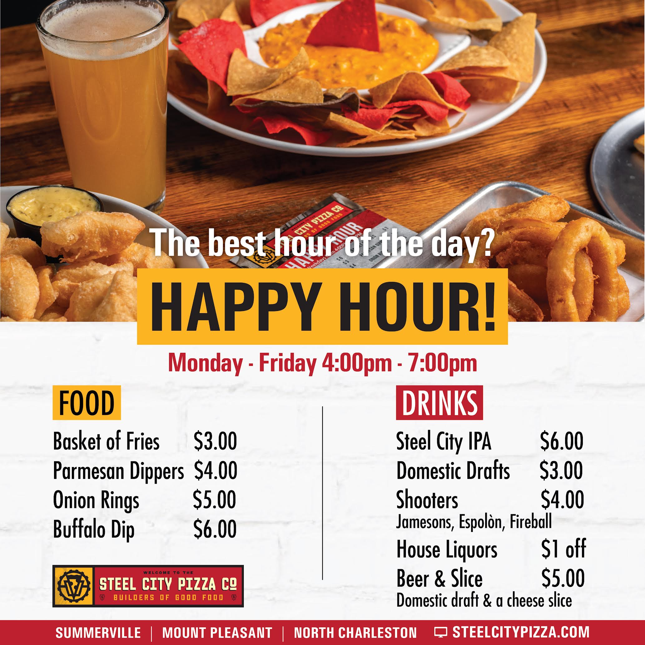 Steel City Pizza Company- Mount Pleasant - Charleston, SC