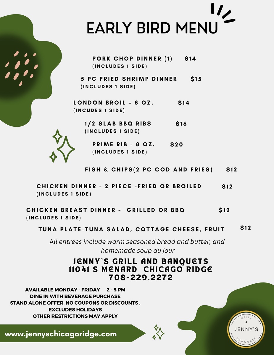 Jenny's Grill & Banquets - Events