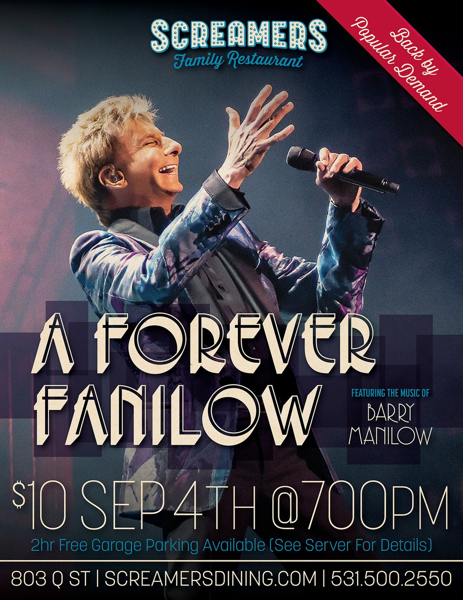 Screamers Family Restaurant - events