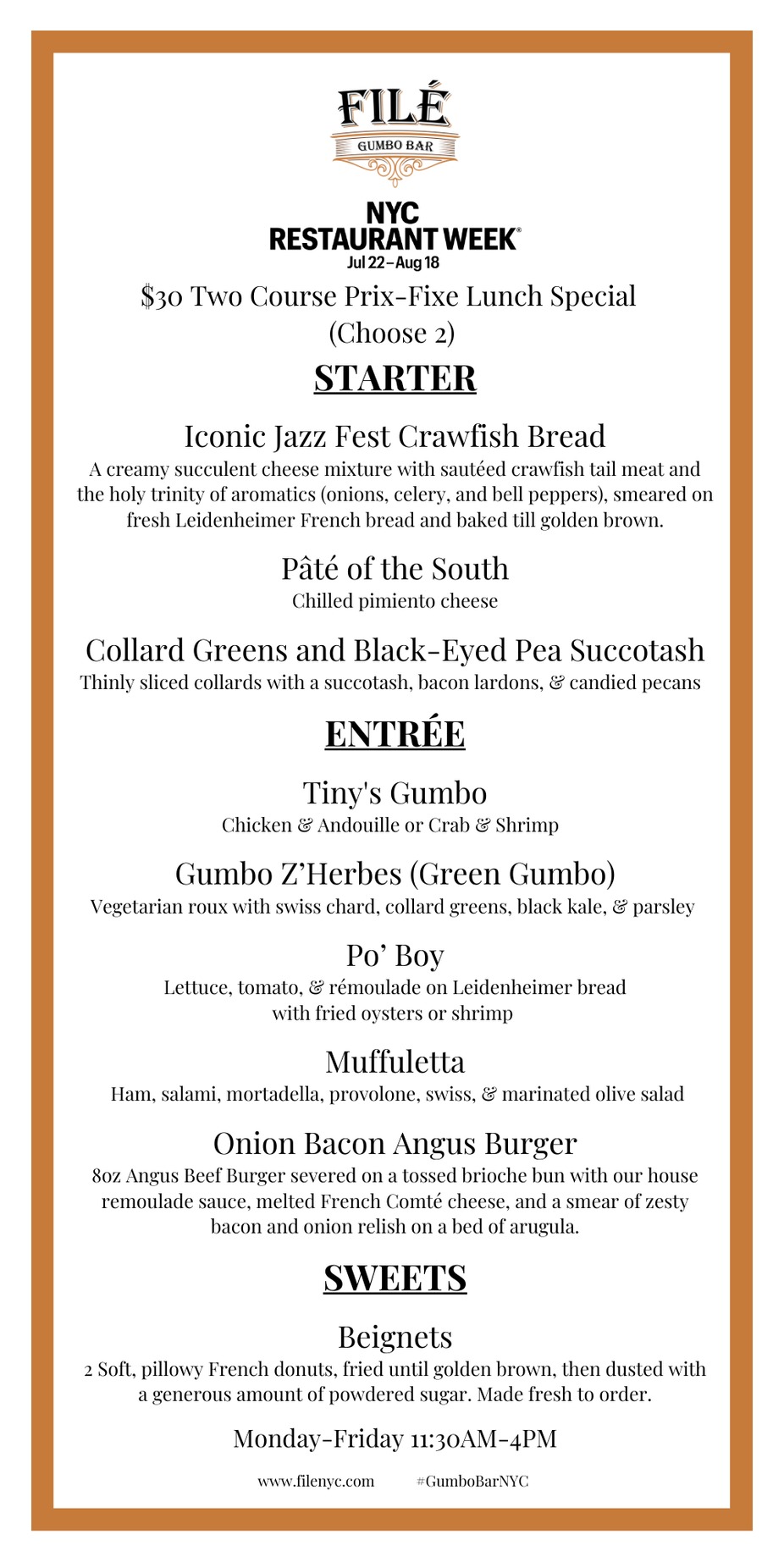 File Gumbo Bar - Events