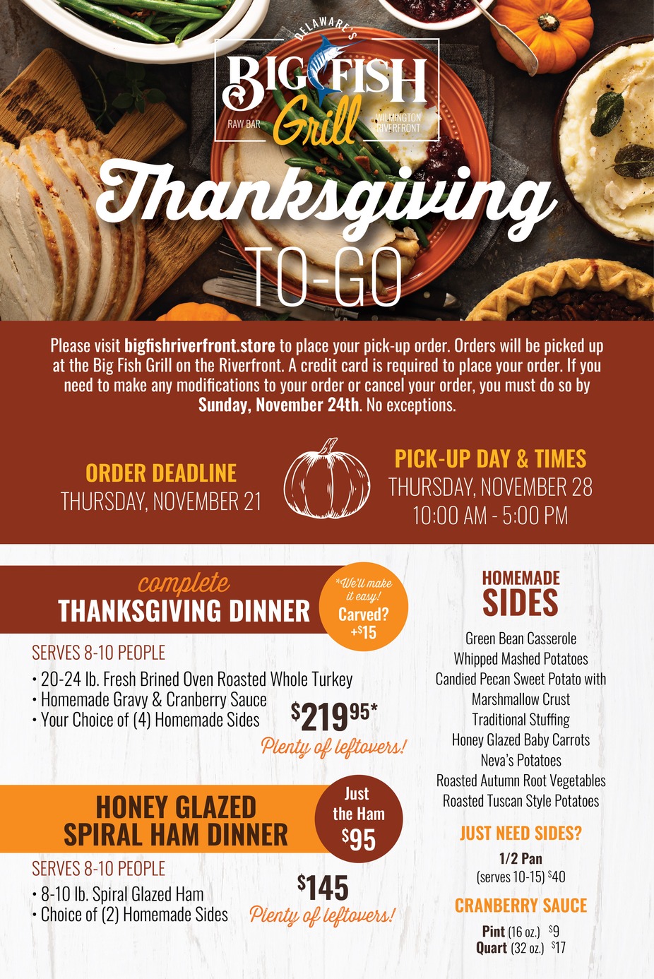 Wilmington - Big Fish Grill on the Riverfront - events