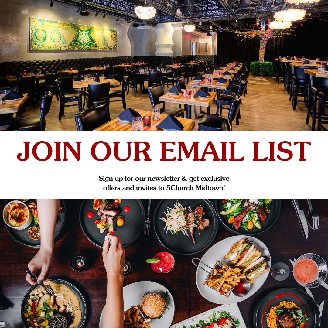 5Church Midtown | New American Restaurant in Atlanta, GA