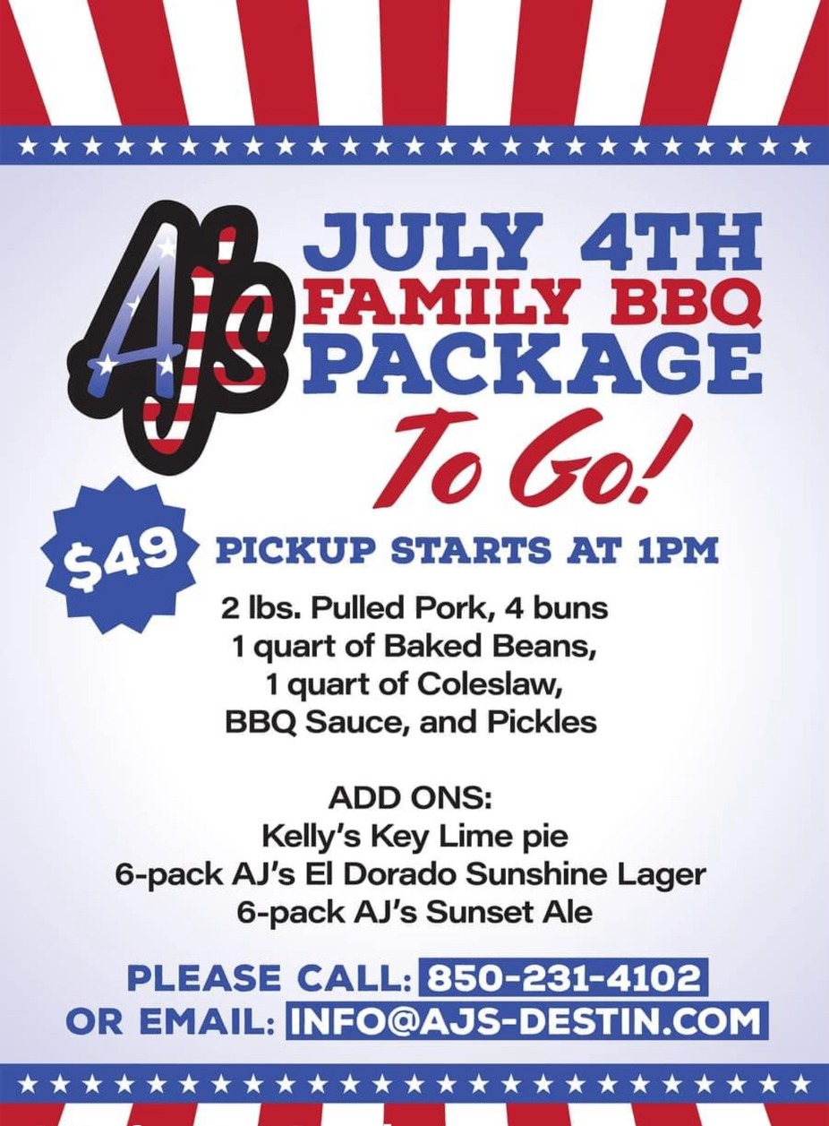 AJ's Grayton Beach - Events/Music