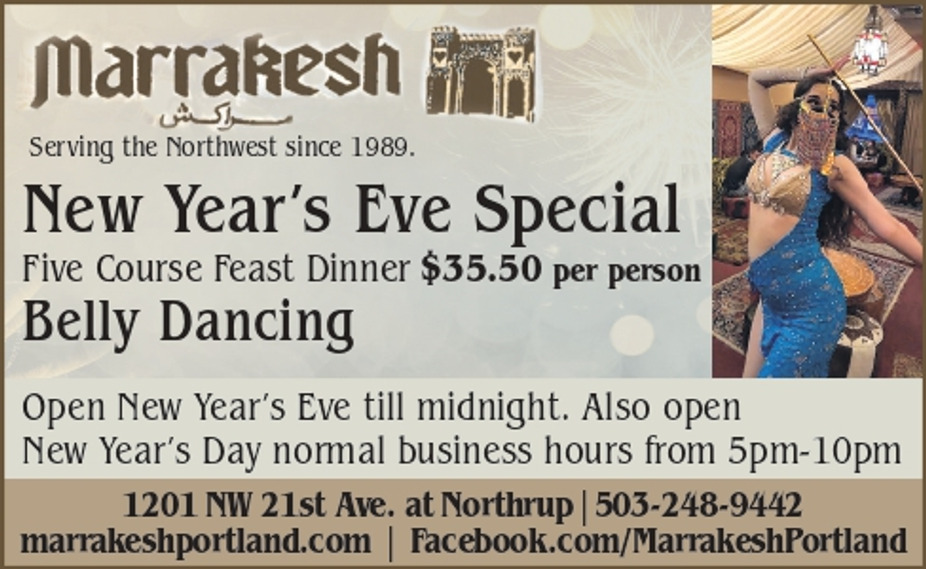 Marrakesh Restaurant - Portland, OR