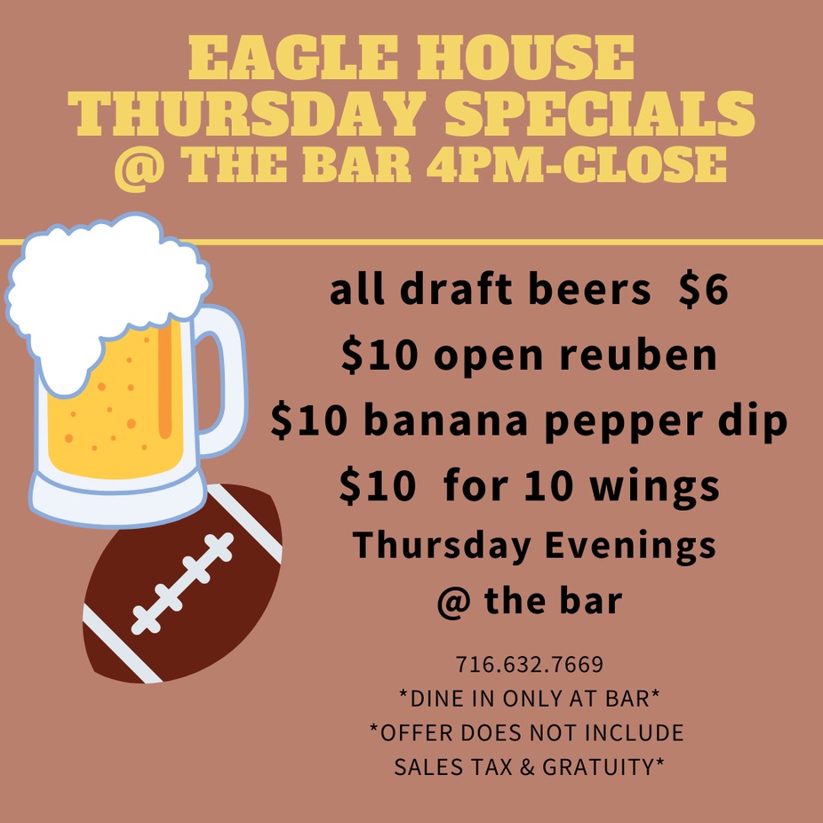 The Eagle House Restaurant - Williamsville, NY