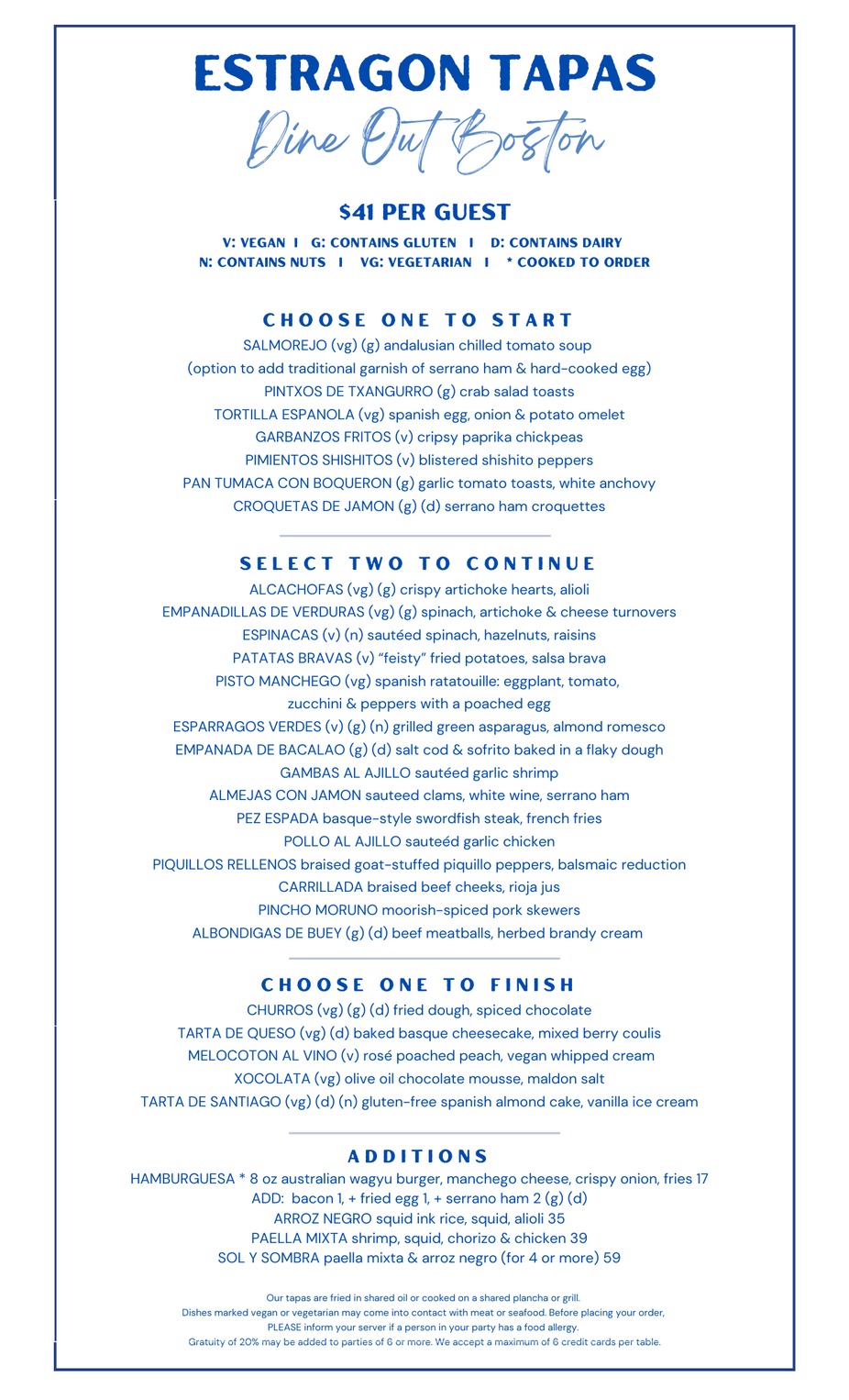 Estragon Tapas - Events