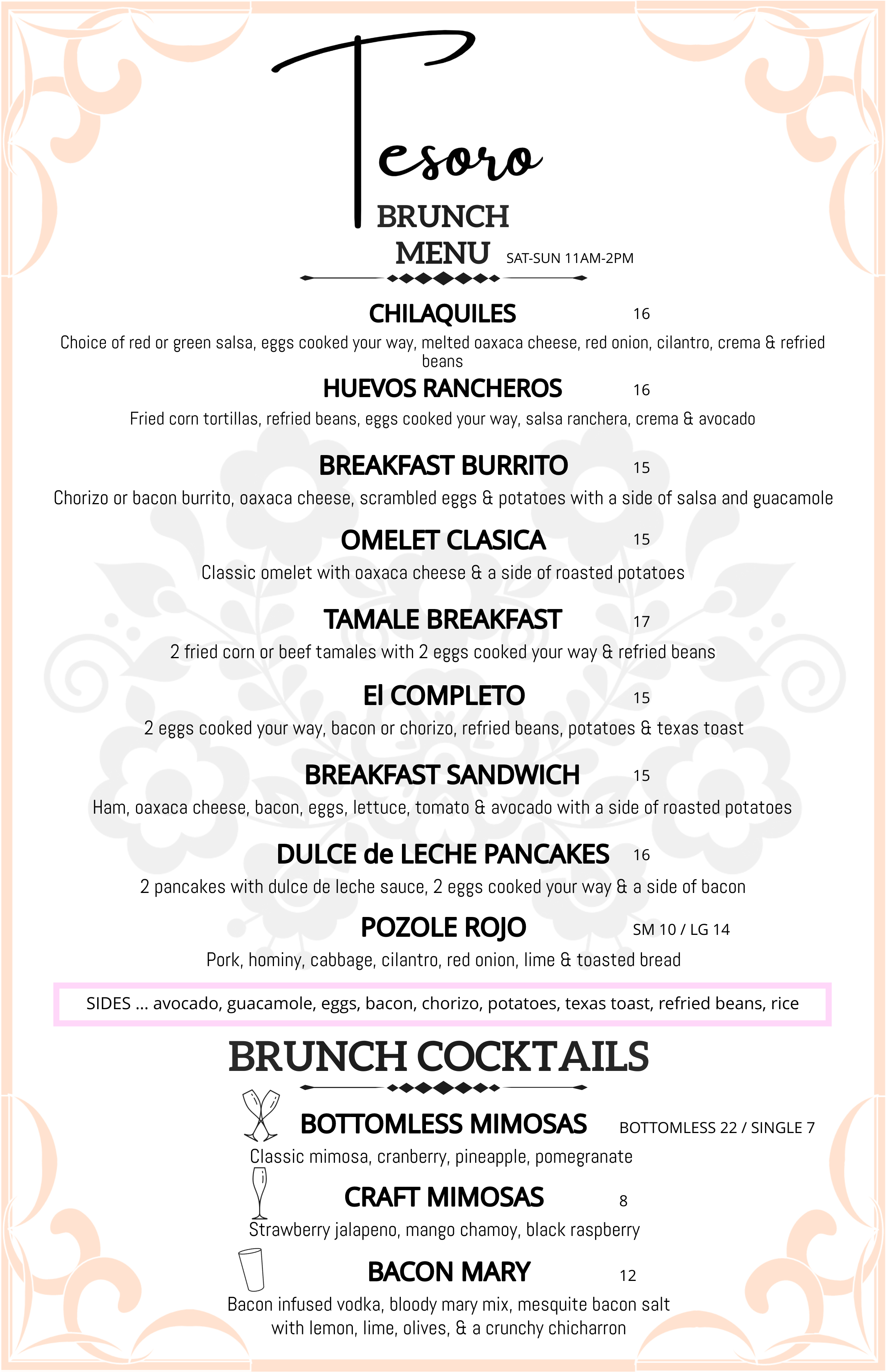 Tesoro Latin Kitchen and Cantina - Tucson, AZ