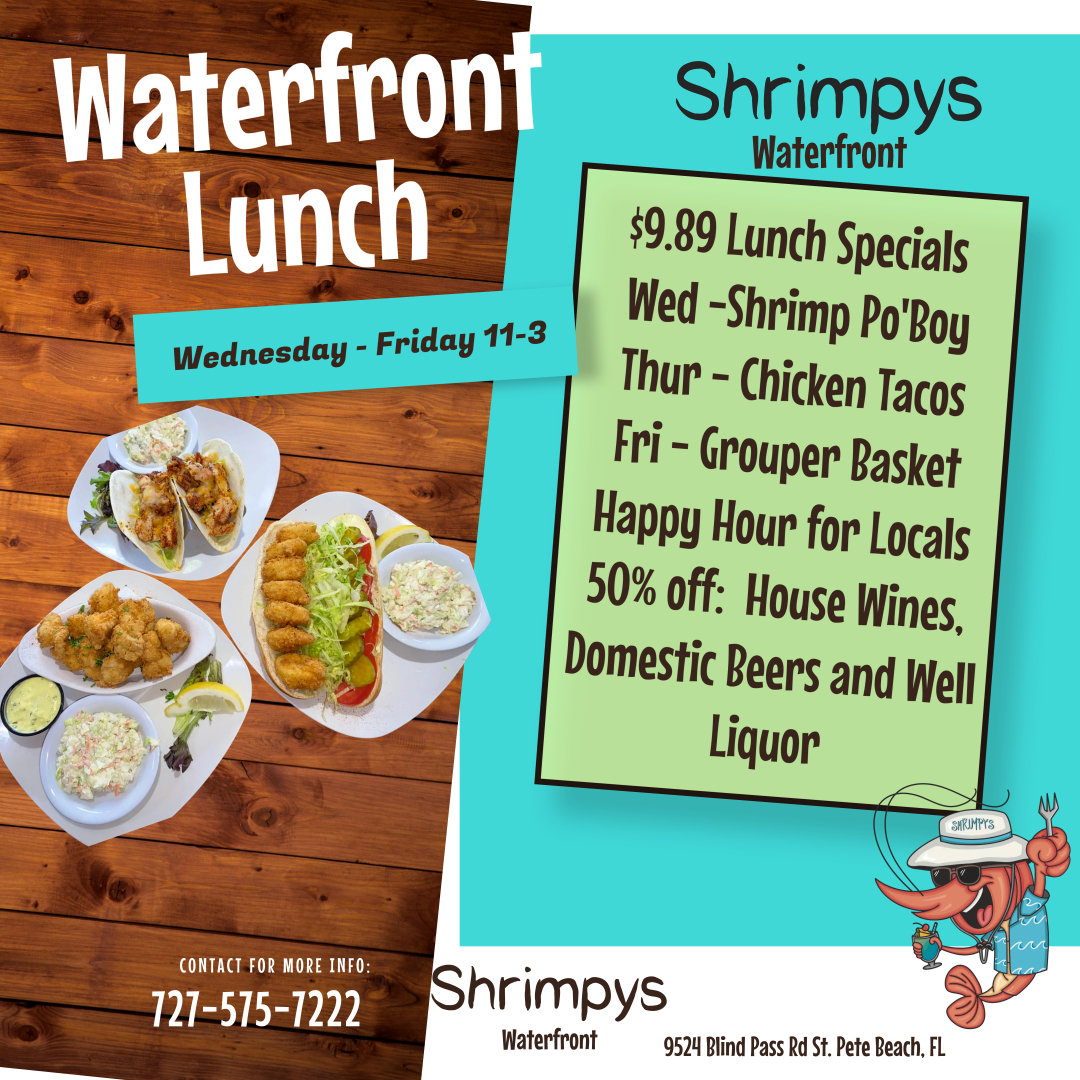 Shrimpy's Waterfront - St. Pete Beach, FL