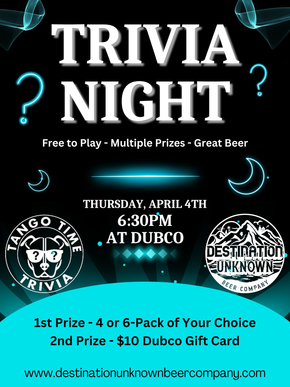 Destination Unknown Beer Company - Events