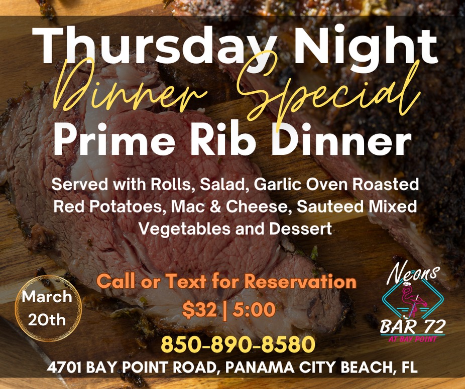 Neons Bar 72 - Bay Point, Panama City Beach, FL