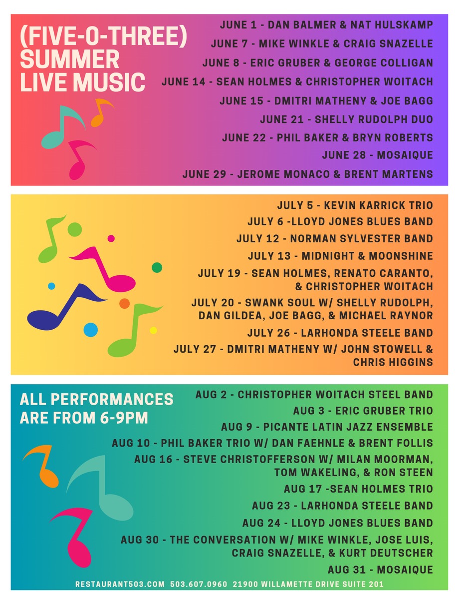 Five-0-Three - events