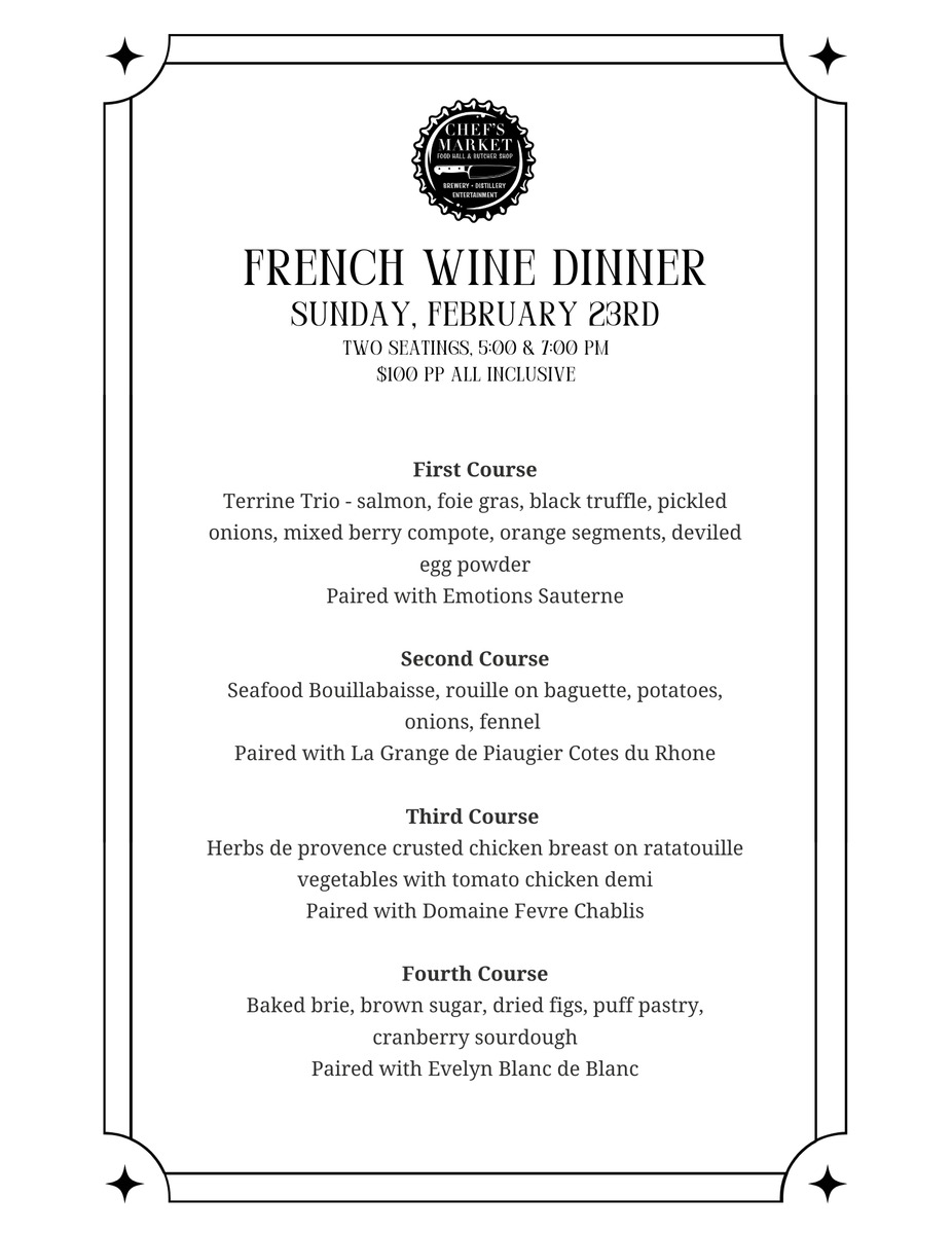 Chef's Market - Events