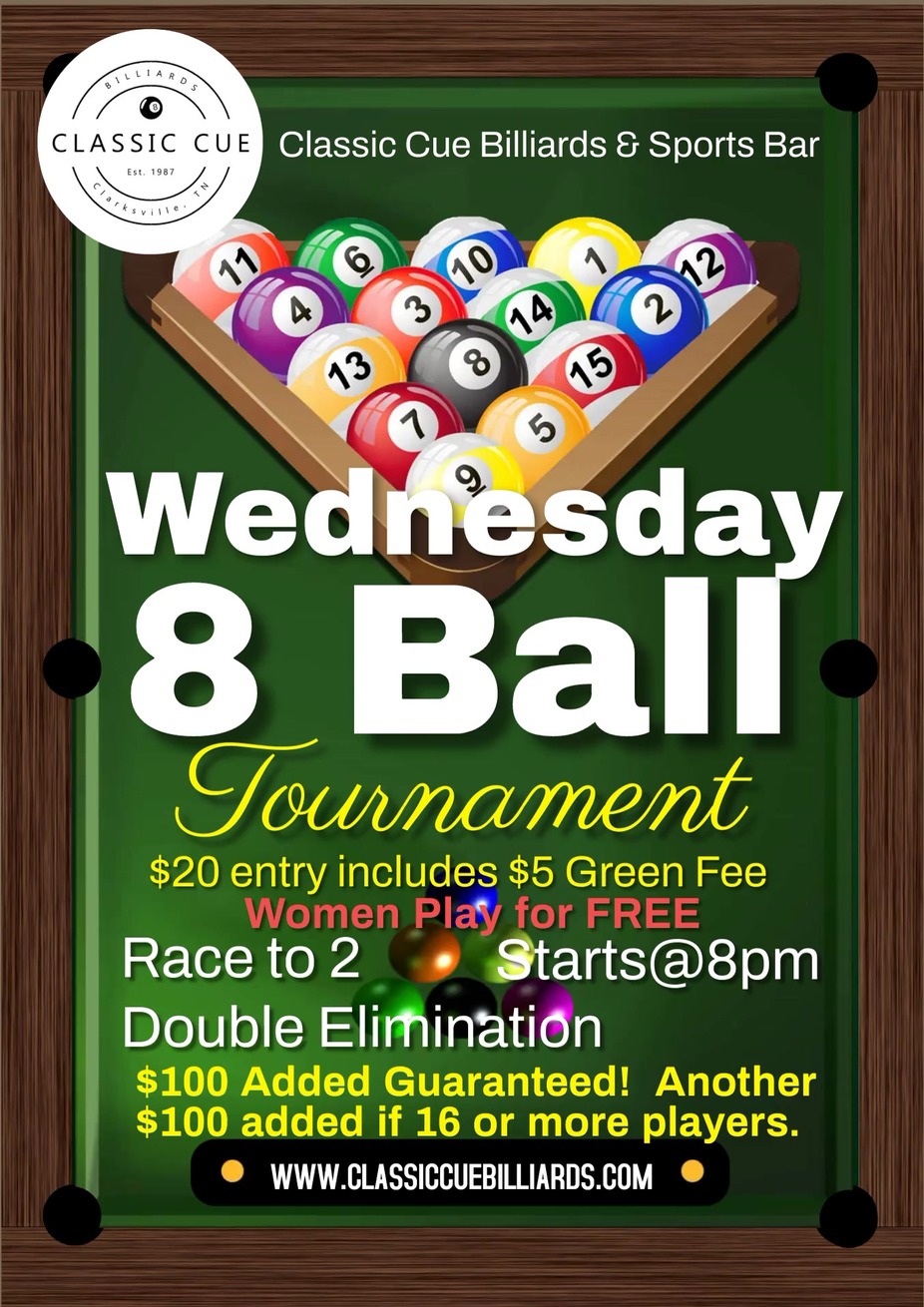 Classic Cue - Events