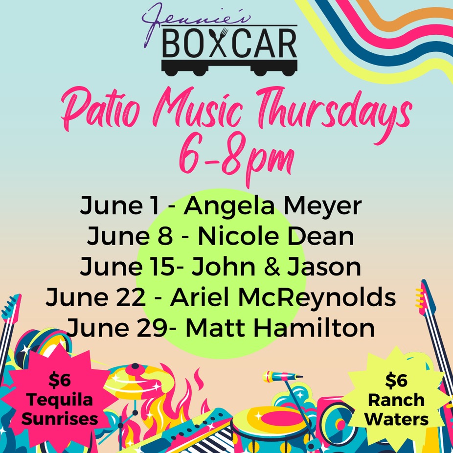 Jennies Boxcar - events