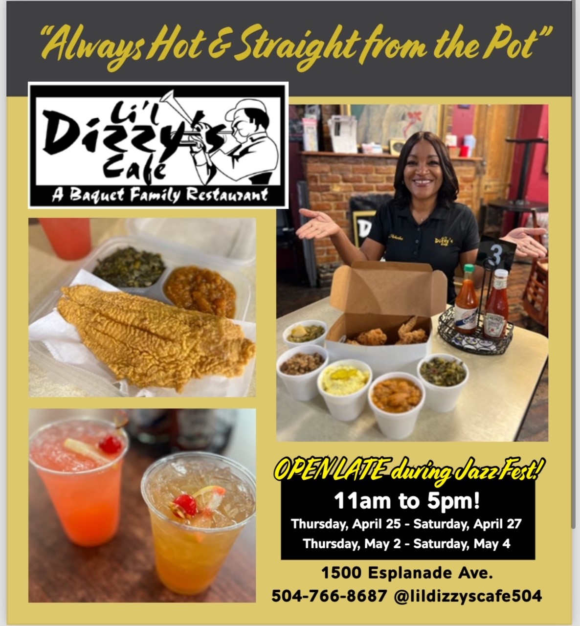 Lil' Dizzys Cafe - Treme, New Orleans, LA