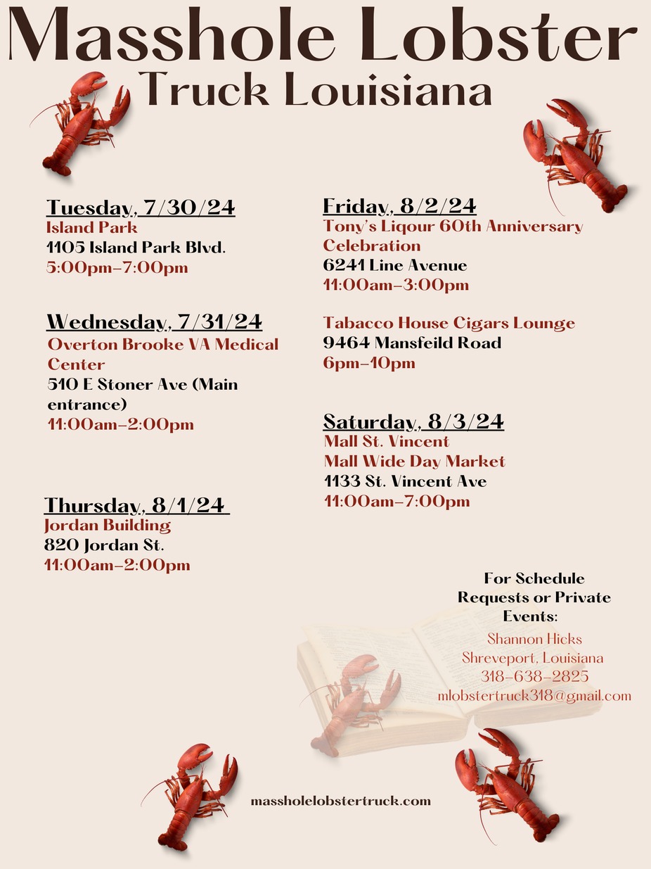 Masshole - Schedule/Locations