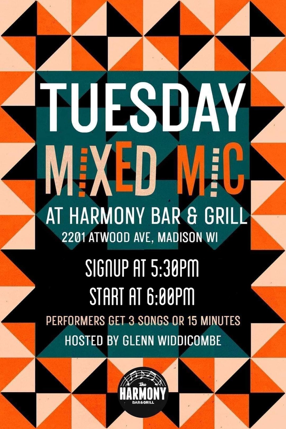 The Harmony Bar and Grill - events
