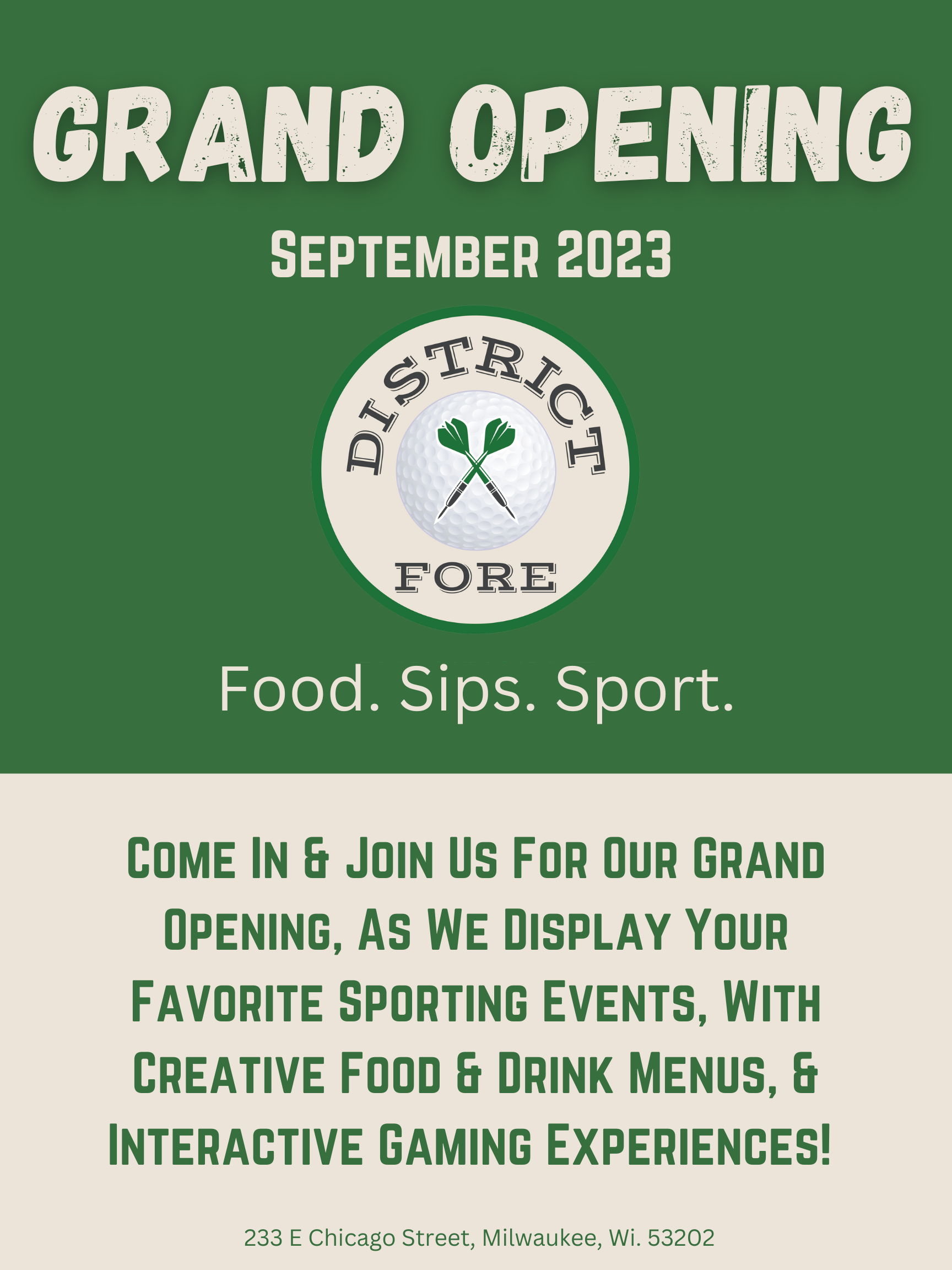 District Fore - Third Ward, Milwaukee, WI