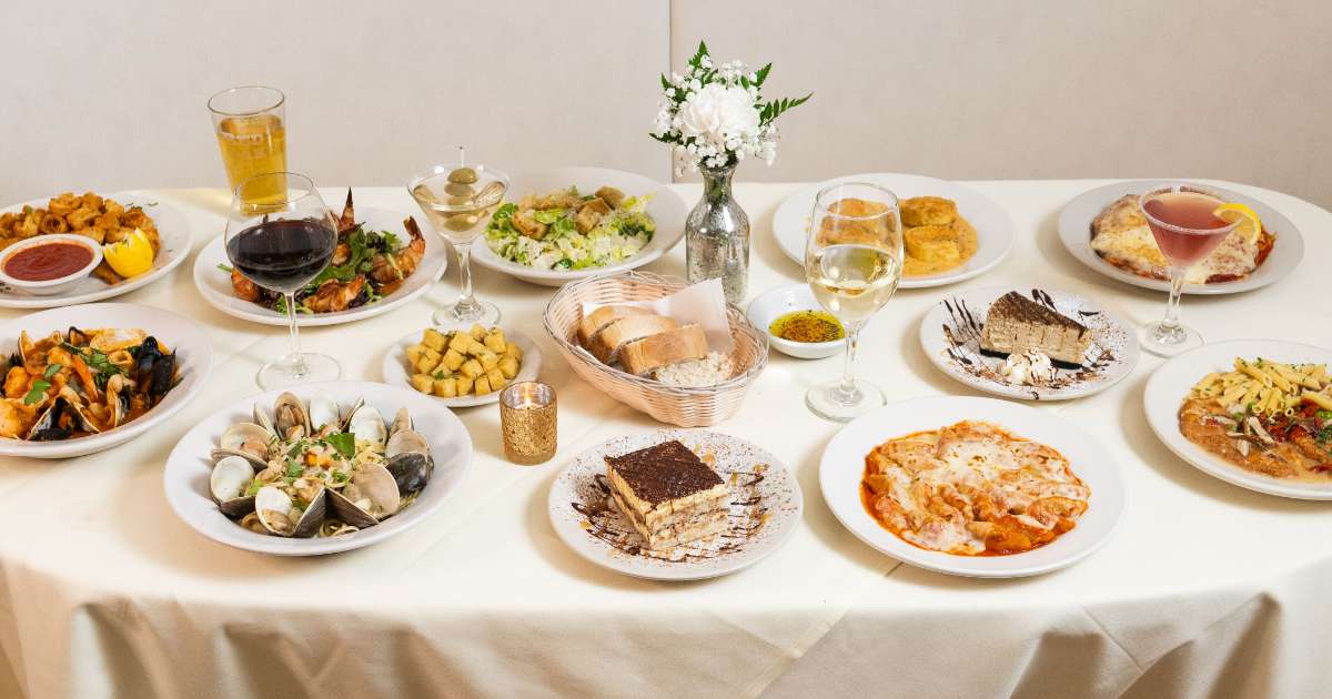 Prego's Trattoria - Food Menu