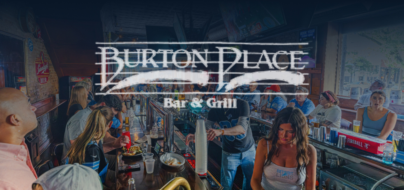 Burton Place - Food Menu