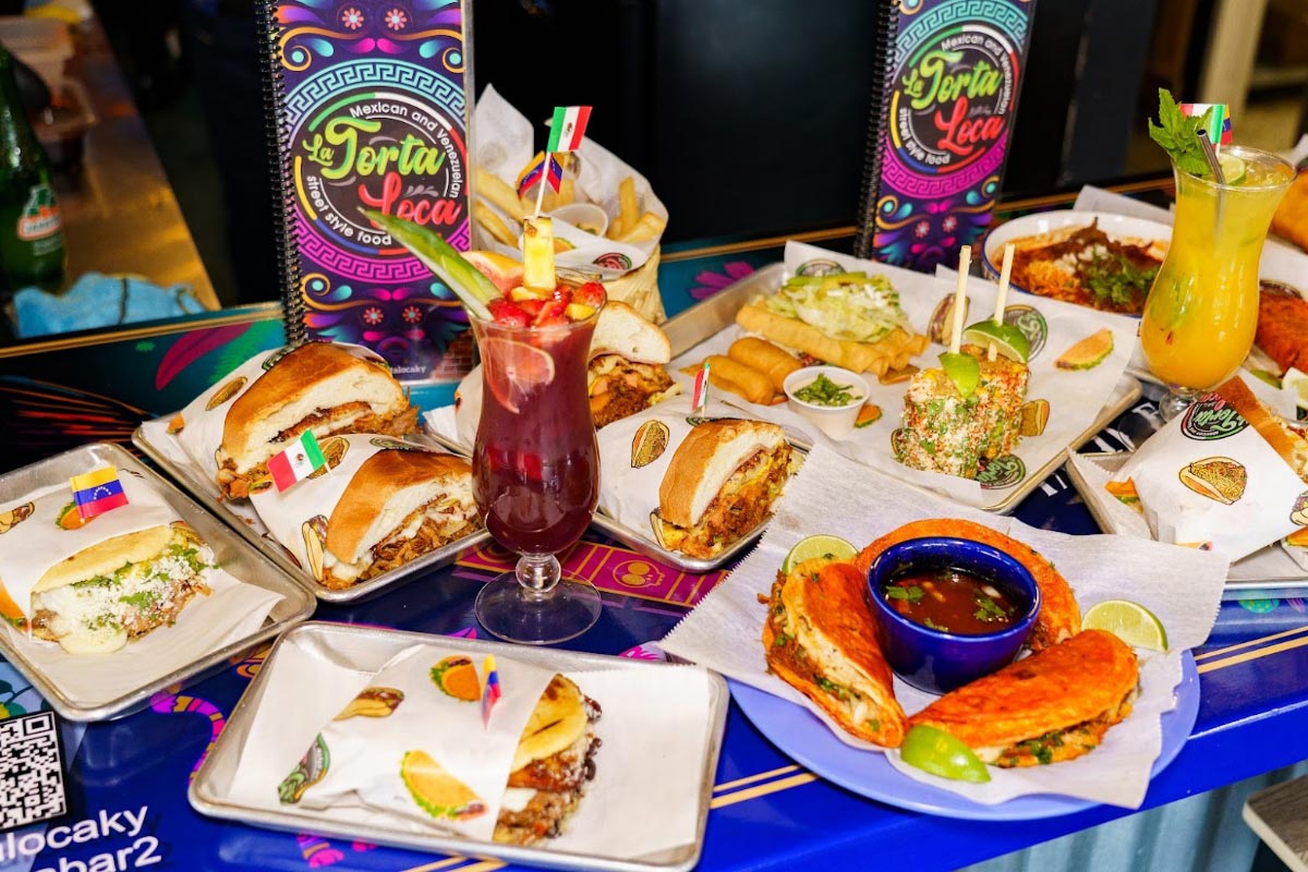 La Torta Loca - Food Menu