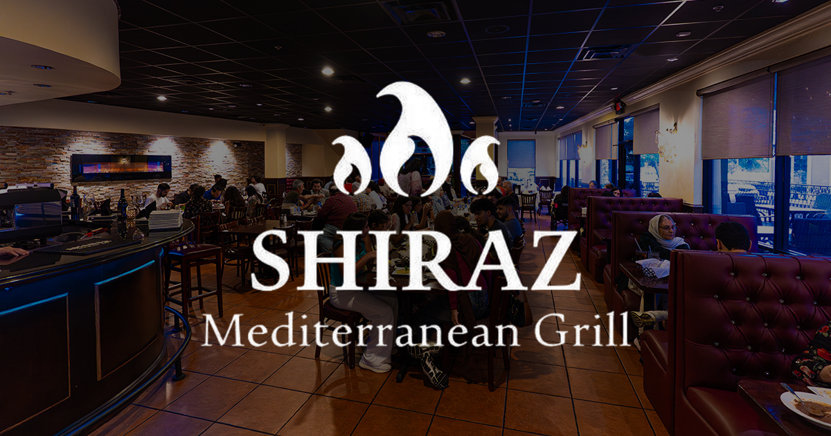 Shiraz Mediterranean Grill - Food Menu