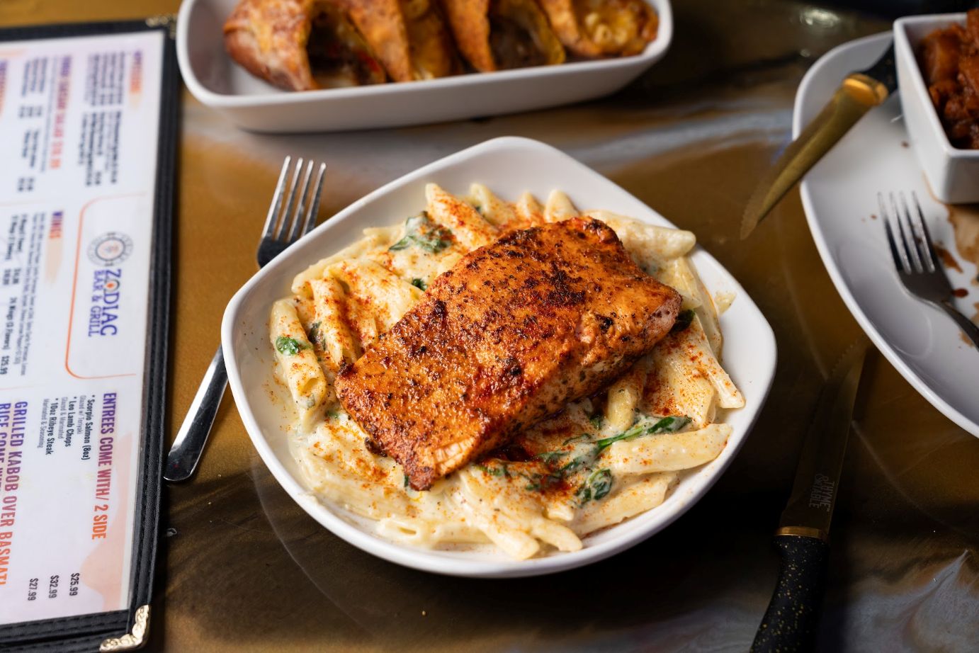 Zodiac Bar & Grill - Food Menu