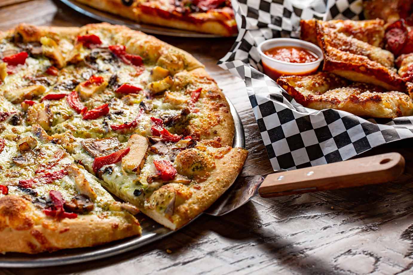 Pi-Squared Pizza - Food Menu