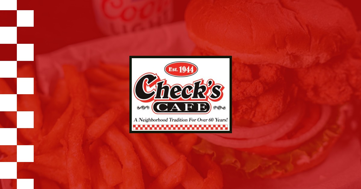 Check's Cafe - About