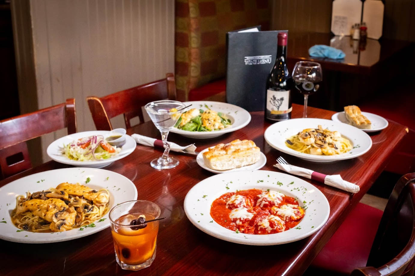 Milano's Italian Restaurant Pizza and Bar - Food Menu